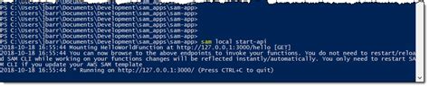Aws Serverless Application Model Sam Command Line Interface Build Test And Debug