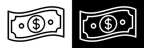 Money Black And White Vector Art Icons And Graphics For Free Download