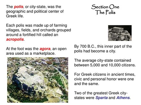 Ppt Ancient Greek City States Sparta And Athens Powerpoint