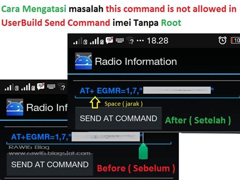 Cara Mengatasi Masalah This Command Is Not Allowed In Userbuild Send