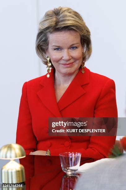 Queen Mathilde Of Belgium Photos Photos And Premium High Res Pictures Getty Images