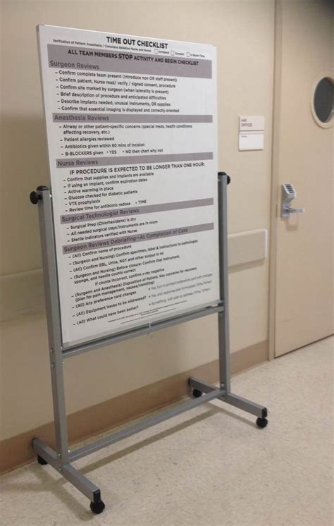 Rolling Operation Room Boards