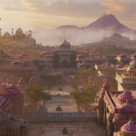 Spectacular Colorful Rococo Cityscape Stock Illustration Illustration Of Tomb Tourism 275063142