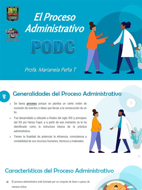Proceso Administrativo Etapas Y Funciones Pdf Planificación