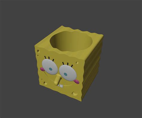 3d File Spongebob Mate 🧉 ・3d Printing Design To Download・cults