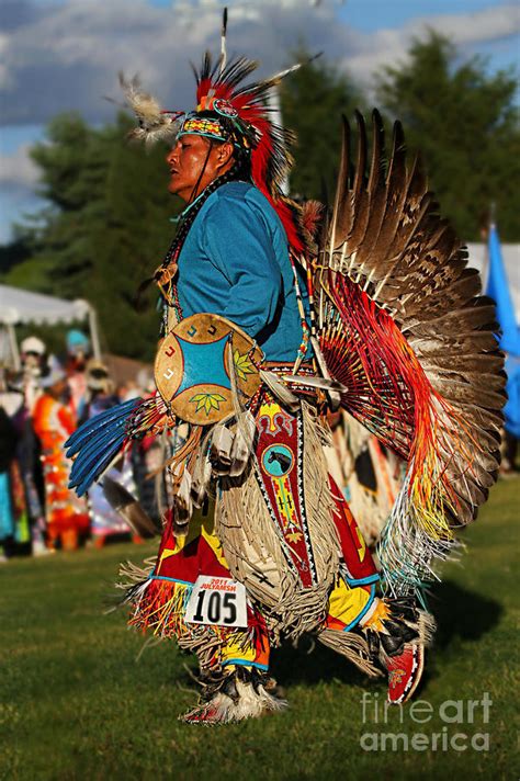 Male Native Dancer Color Photograph By Scarlett Images Photography