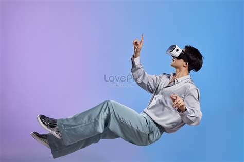 Metaverse Youth Floating Technology Touch Screen Click Picture And Hd