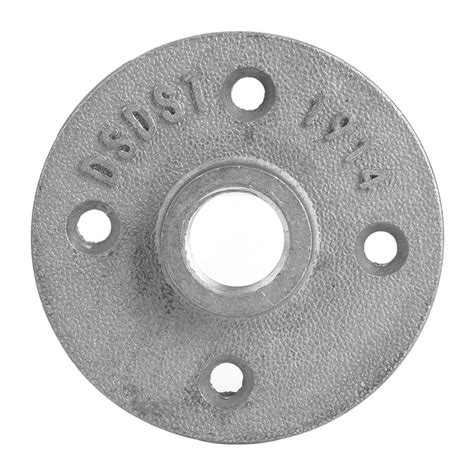 10pcs Dn15 12in 4 Holes Flange Base Floor Flange Grandado