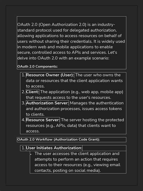 oauth 2 pdf security computer security