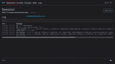 How To Setup Ssh And Mysql Bastion Server Using Warpgate Computingforgeeks