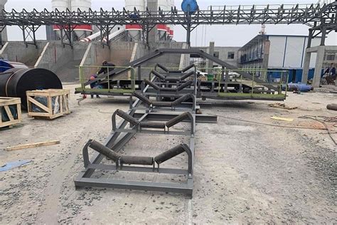 Belt Conveyor With Tripper Car For Bulk Material Stacking Solution Stacking Belt Conveyor Ske