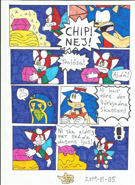 Sonic And The Magic Lamp Pg 50 By Katarinathecat18