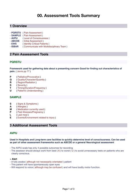 Pdf Nz Nursing Assessment Framework Summary Dokumen Tips