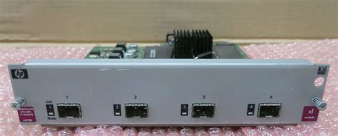 Hp Procurve J4878b 4 Port Mini Gbic Gigabit Xl Network Switch Module