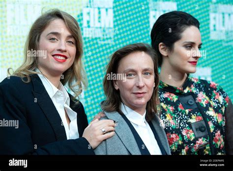 Adele Haenel Celine Sciamma And Noemie Merlant Attending Portrait 0f A