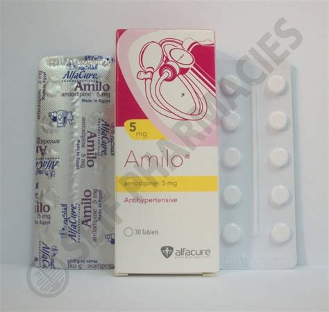 Amilo 5 Mg 30 Tab 47383 Seif Pharmacies