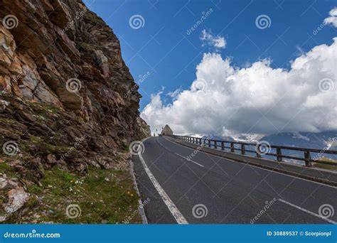 Grossglocknerstrasse Stock Image Image Of Hike Extreme 30889537