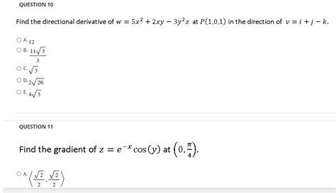 Solved QUESTION From The Previous Exercise Find A Set Of Chegg