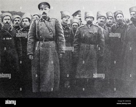Photographic Print Of Lavr Georgiyevich Kornilov 1870 1918 A Military