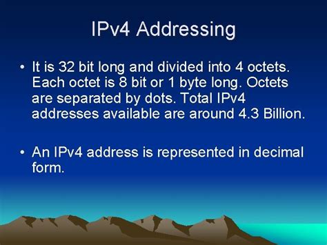objective 1 understand network 2 understand ip addressing