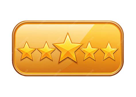 High Quality Five Star Rating Icon For Top Notch Products Excellence