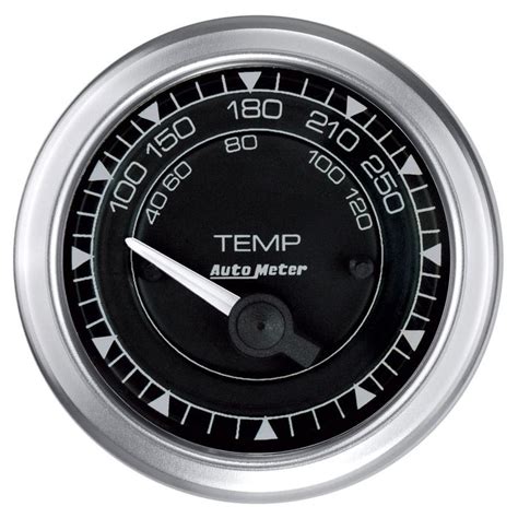 Autometer Chrono 2 116in 100 To 250 Degrees Electrical Temperature Gauge