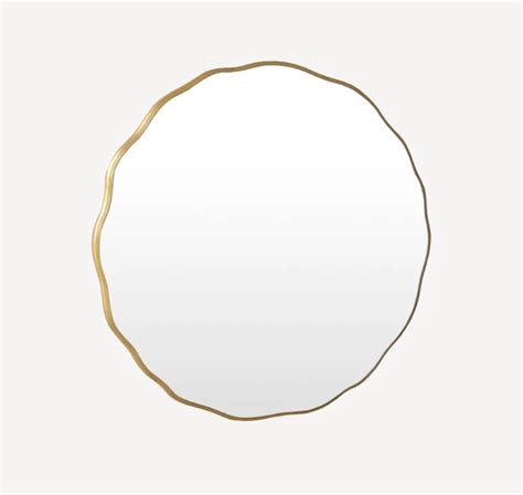 Wave Circle Mirror Small La Station Design Store