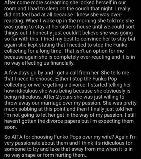 Man Chooses Funko Pops Over His Wife And The Internet Can T Believe It