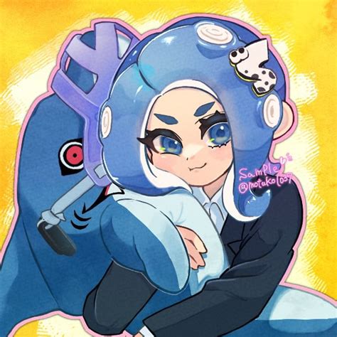 Octoling And Octoling Girl Splatoon And 1 More Drawn By Motuko1037