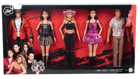Barbie Rbd Rebelde 5 Pack Doll Set Roberta Mia Lupita Diego And Giovanni