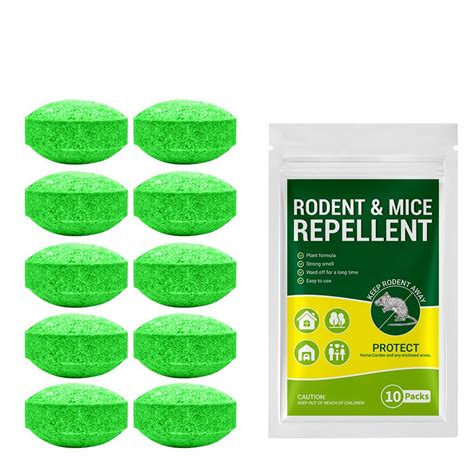 Mouse Pellets Killer Plant Based Rodent Repellent Balls For Homeauto