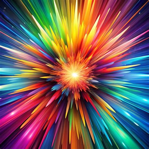 Abstract Fiber Optics Background Premium Ai Generated Image