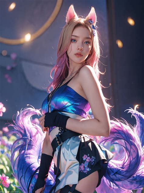 Kda Ahri 13 By Ailuvy On Deviantart