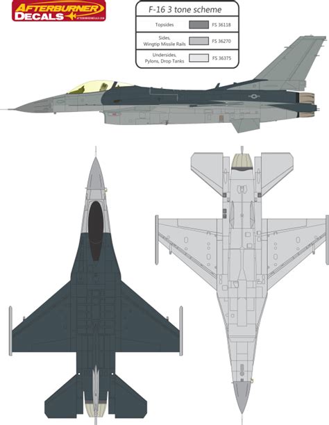 Here Is The General Dynamics F 16 Fighting Falcon Usaf Three Color