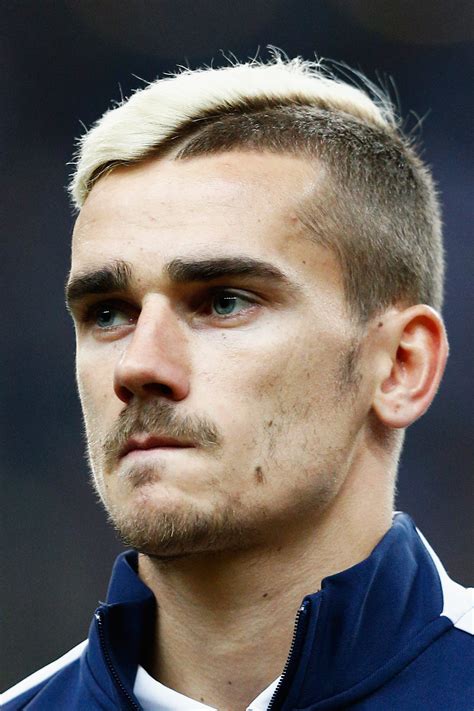 Short Antoine Griezmann Hairstyle Antoine Griezmann At The 2014 Fifa