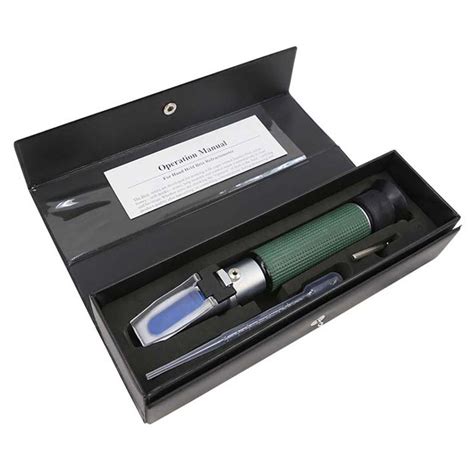 Brix Meter Handheld Refractometer Brix Sugar And Coolant Tester With
