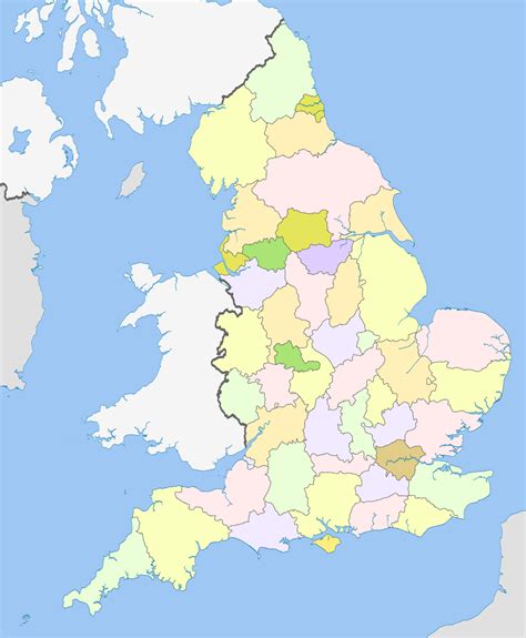 Ceremonial Counties Of England Wikipedia