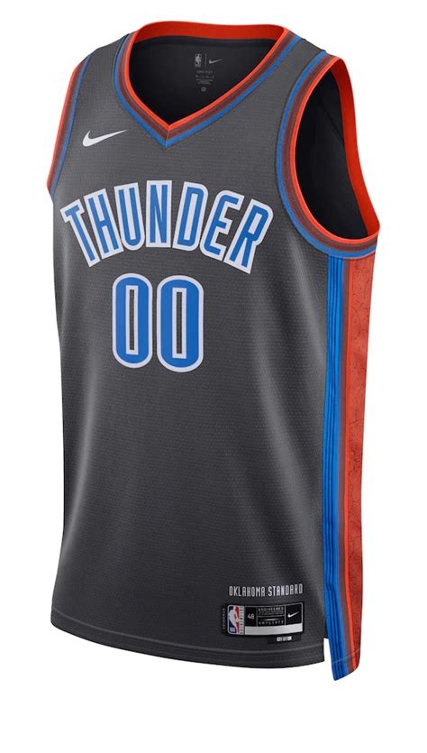 Oklahoma City Thunder 202223 Jersey City Edition Thanosport