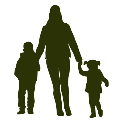 Mom And Son Walking Clip Art
