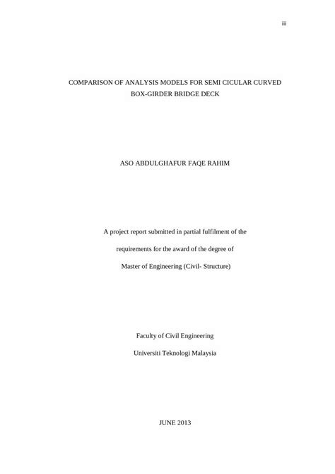 Pdf Comparison Of Analysis Models For Semi Cicular … · Comparison Of