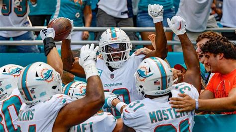 5 Highest Team Totals In Nfl History Feat Miami Dolphins Blowout Win Over Broncos