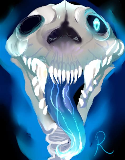 Gaster Blaster Sans My Depiction Of What Sans