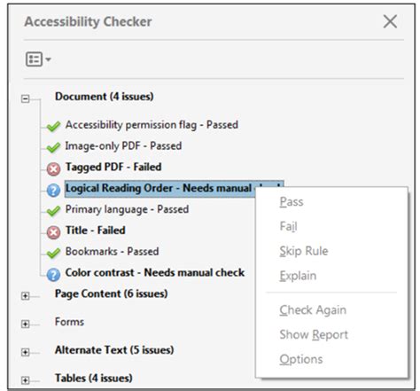 How To Create An Accessible Pdf Adobe Acrobat