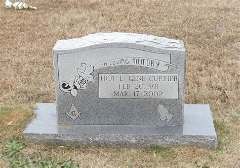 Troy Eugene “gene” Currier 1931 2002 Find A Grave Memorial