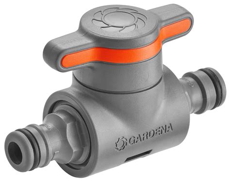 Gardena Coupling With Flow Control Valve Hose Coupling