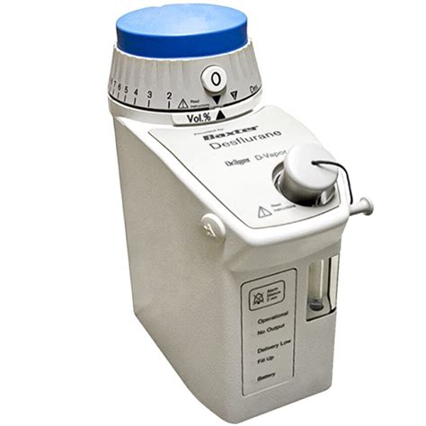 Drager D Vapor Desflurane Precision Anesthesia Vaporizer For Healthcare