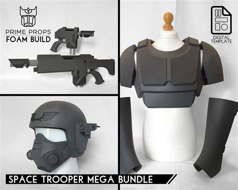 Space Trooper Mega Bundle Foam Patterns Etsy UK