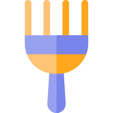 Comb Basic Rounded Flat Icon