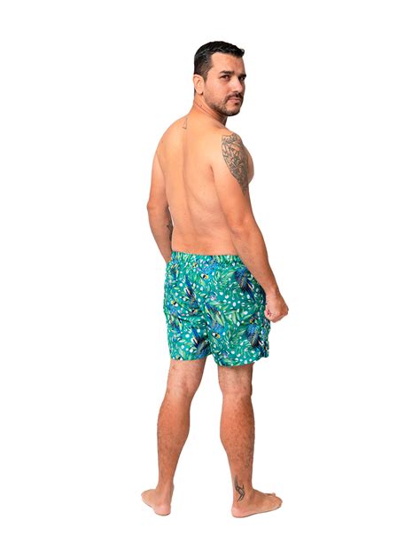 Traje De Baño Tipo Short Para Hombre Mahamaha Tulum