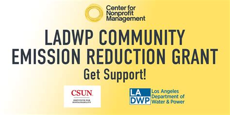 Ladwp Community Emission Reduction Grant Workshops Center For